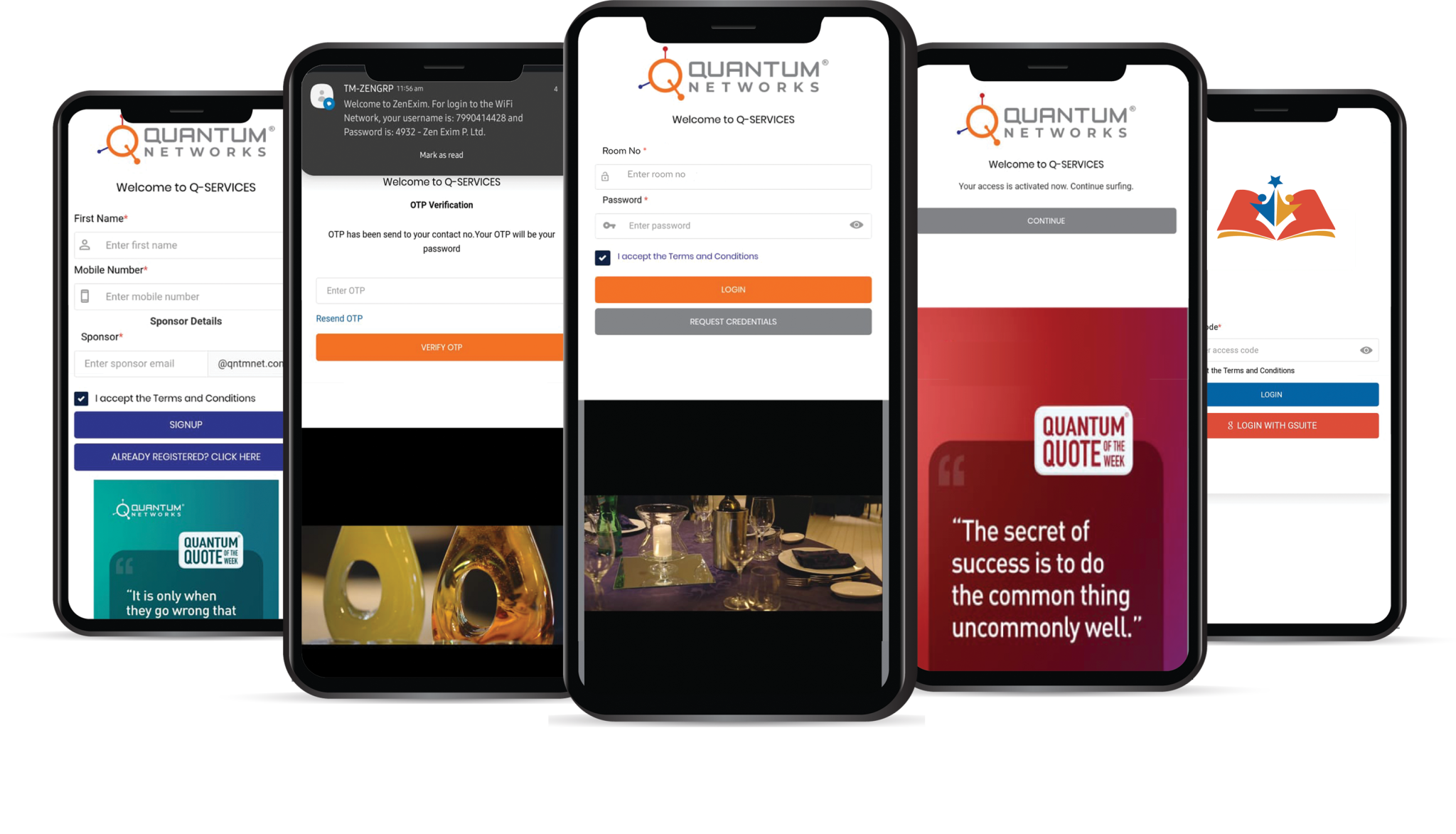 Guest Authentication | Quantum Networks